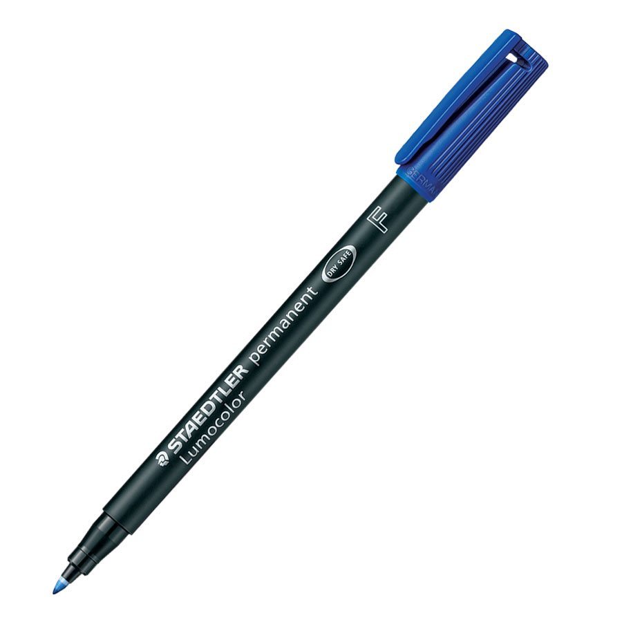 Marqueur permanent Lumocolor® Pointe Fine. 0,6 mm noir