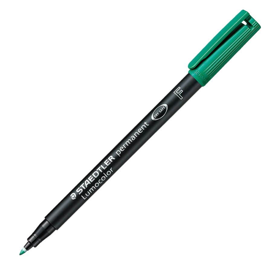 Marqueur permanent Lumocolor® Pointe Fine. 0,6 mm noir