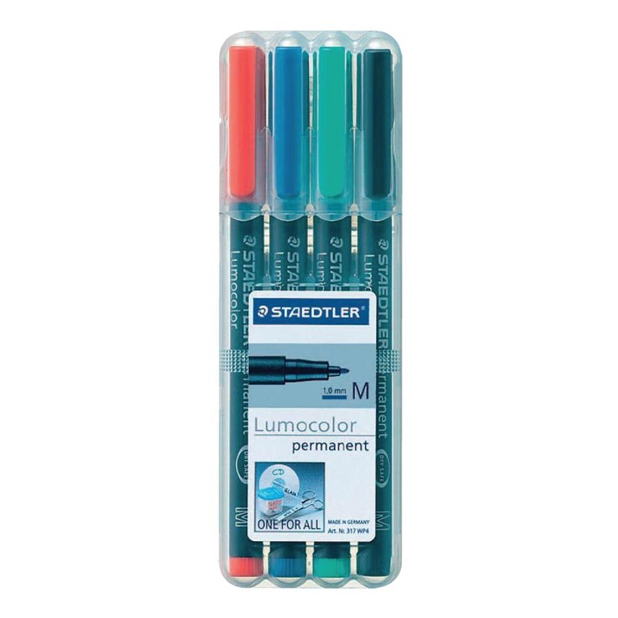 Marqueur permanent Lumocolor® Pointe Fine. 0,6 mm noir