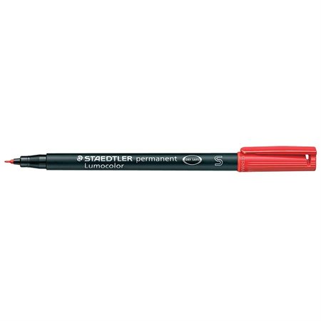 Marqueur permanent Lumocolor® Pointe Fine. 0,6 mm noir