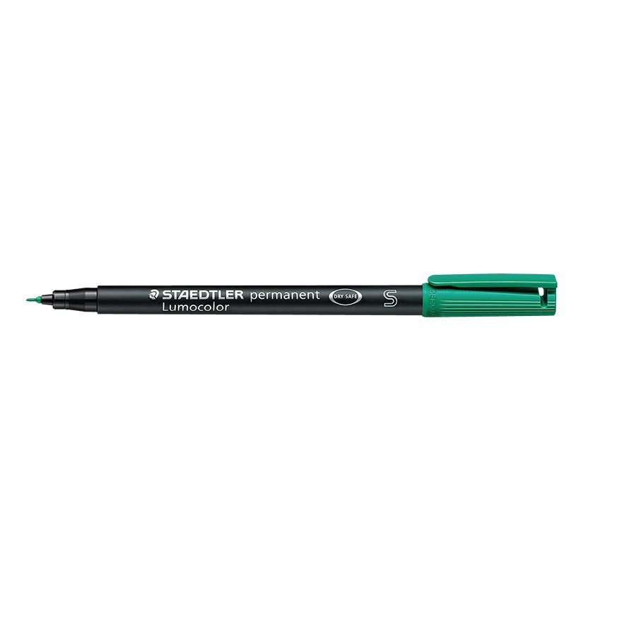 Marqueur permanent Lumocolor® Pointe Fine. 0,6 mm noir