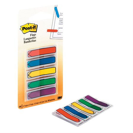 Post-it® Arrow Flags bright
