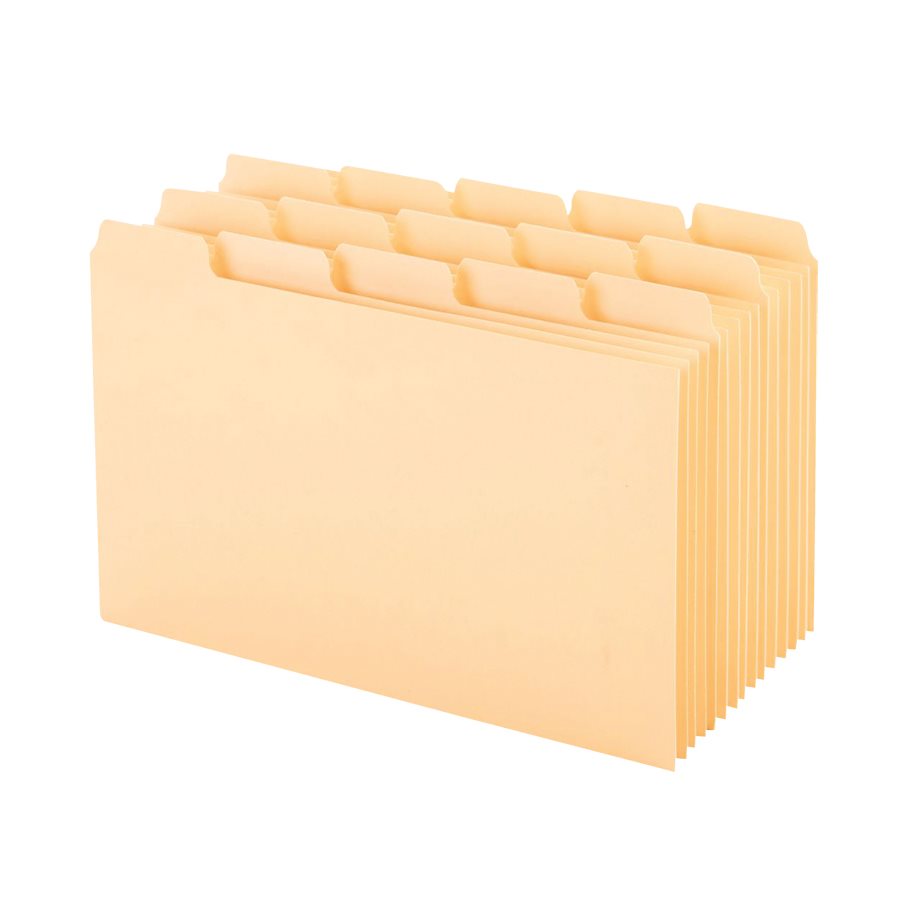 Plain Card Guides 8 x 5"