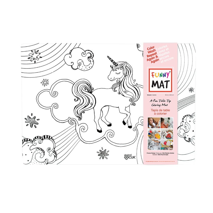 Funny Mat® Colouring Mat dinosaurs