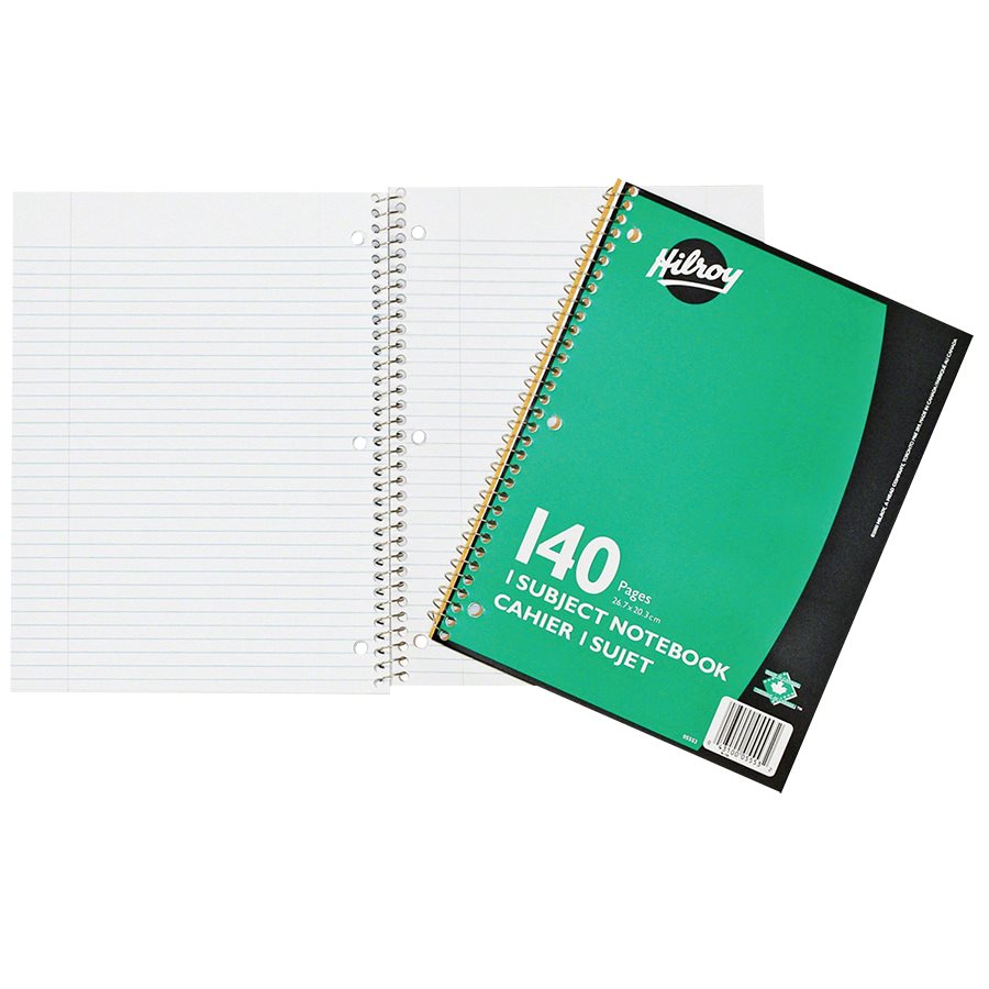 Spiral Notebook Quadruled 5 mm 80 pages