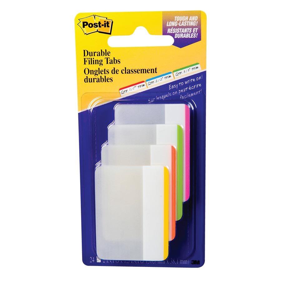 Post-it® Self-Adhesive Tabs For hanging file folders