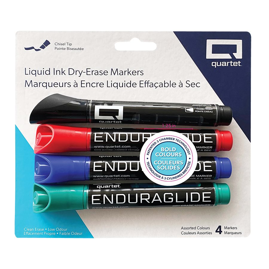 EnduraGlide® Dry-Erase Whiteboard Marker sold individually red