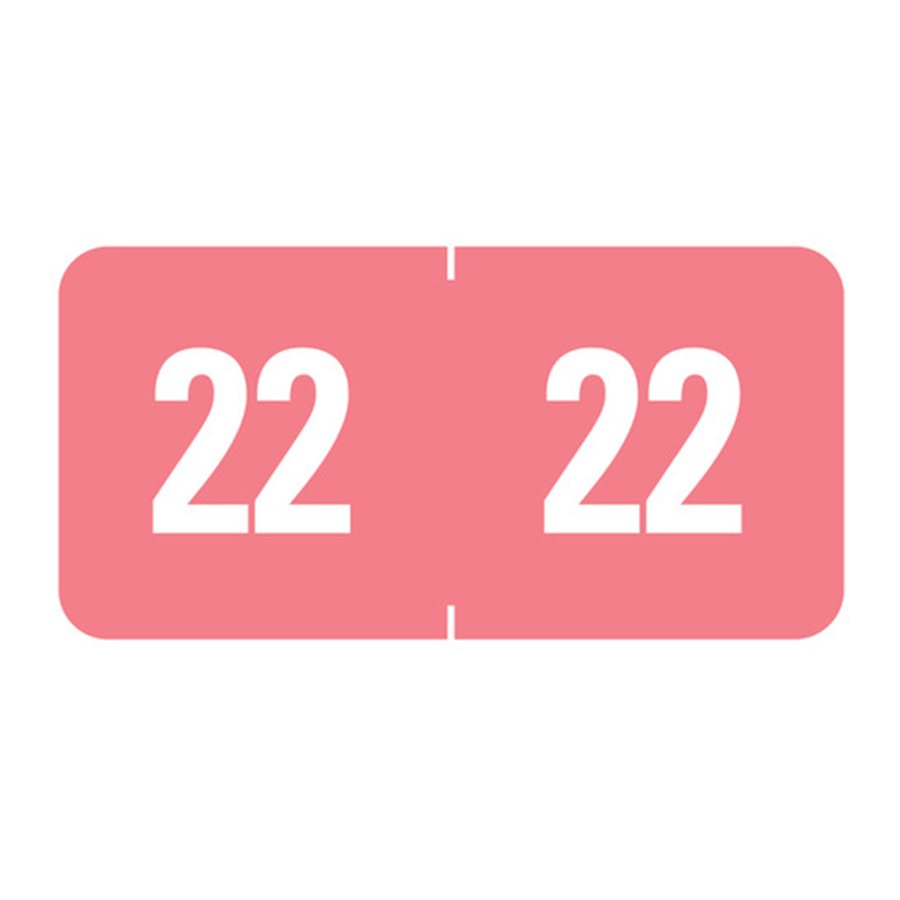 COLOR-CODED 2022 YEAR LABELS
